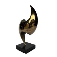 China Custom 3D Printing Metal Statue Stainless Steel Sculpture for Modern Home Decoration for sale