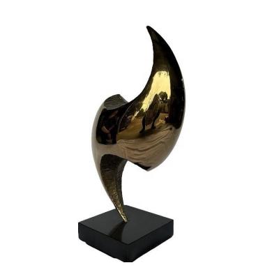 China Customized Stainless Steel Indoor Sculpture Professional Teams 4 Color Print Method for sale