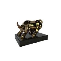 China Indoor Modern Design Gold Stainless Steel Metal Sculpture for Hotel Decoration in Europe for sale