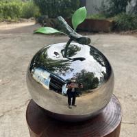 China Home Decoration Metal Craft Hot Seller Apple Sculpture Handmade by Professional Teams for sale