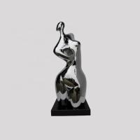 China Custom Indoor Decoration Growth Art Metal Crafts Abstract Stainless Steel Sculpture for sale