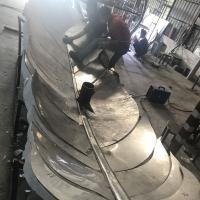 China Hand-Carved and Polished Metal Abstract Outdoor Sculpture Large Garden Sculpture for City for sale