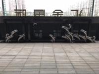 China Steel Modern Abstract Dolphin Stainless Steel Abstract Sculpture for Outdoor Decoration for sale