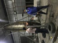 China Our Team Designed Large Stainless Steel Abstract Sculpture for Outdoor Decoration for sale