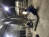 China Our Team Designed Large Stainless Steel Abstract Sculpture for Outdoor Decoration for sale