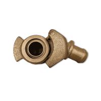 China 11MPa Railway Brake Hose Connector with UIC Standard Electrophoretic Coating - 7.0MPa Burst Pressure, 10kN Pullout Force for sale