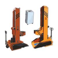 China DC24V 50mm Adjustable Railcar Lifting Jacks - 12 Ton Capacity Underfloor System with 1800mm Stroke for sale