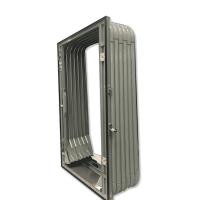 China Fire Resistance Interconnecting Train Gangway IRIS Certified 2000mm Height 970mm Width for Rail Vehicles for sale