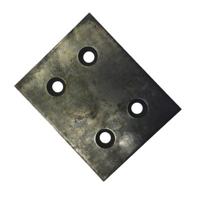 China CAHZ14-20 Yangtze Railway Bogie Pedestal Wear Plate - 45# Steel & Q345 Material - TJ/CL265-2013 Standard for sale