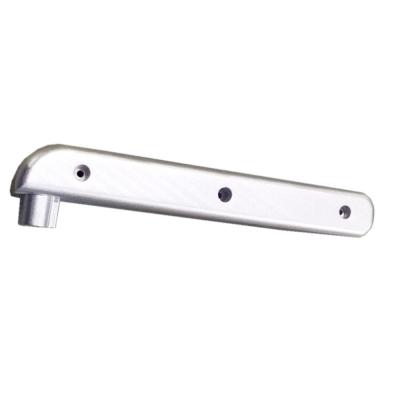 China Aluminum Train Seat Armrest 370x50mm Fixed Type with 750N Loading Capacity and UIC566 Compliance for sale