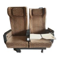 China ISO9001 Certified First Class Passenger Train Seat with 180° Rotation and 20° Recline - 1220×730×1210 mm Aluminum Alloy Frame for sale