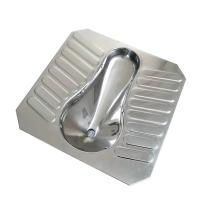 China SS304 Vacuum Bedpan 650×530mm for Railway Carriages with 1.5mm Thickness and 38/25mm Sewage Outlet for sale