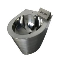 China Stainless Steel Vacuum Toilet 0.6Mpa Air Pressure 0.45L Water Consumption for High Speed Rail for sale