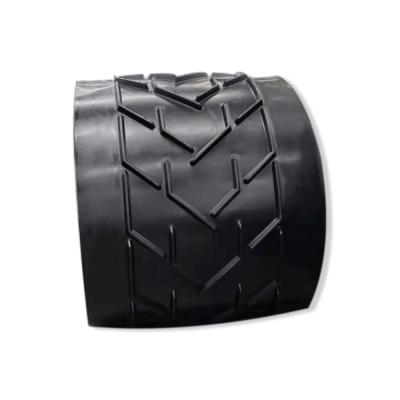 China Flame Retardant Chevron Conveyor Belt 8MPA 10MPA NN EP Fabric 300-2000mm Width for sale