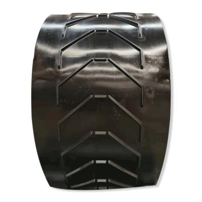 China Black Nylon Chevron Conveyor Belt Abrasion Resistant Acid Alkali Resistant 300-2000mm Width for sale