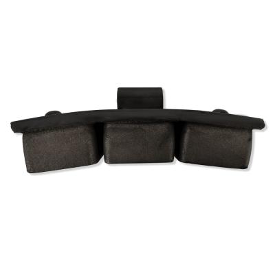 China High Friction Locomotive Brake Shoes - Powder Metallurgy Construction for 160-200 km/h Trains | TB/T 3005-2008 Certified for sale