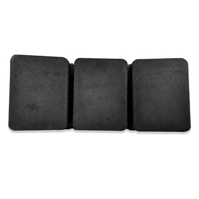 China Powder Metallurgy Train Brake Block Low Friction Railway Brake Shoes 160-200km/h for sale