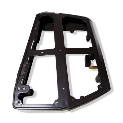 China Aluminum Armrest with Snack Table for First Class Train Seat 750N Load Capacity for sale