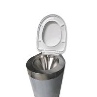 China Customized Wagon Railway Carriage Interiors SS304 Toilet for sale
