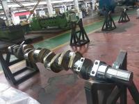 China EMD 16PA4 Crankshaft 42CrMo4 Alloy Steel with Ra 0.6 Surface Finish and 985kg Weight for Power Transmission for sale