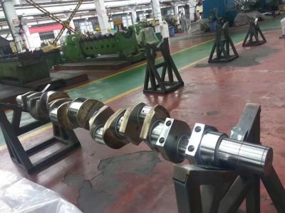 China EMD 16PA4 Crankshaft 42CrMo4 Alloy Steel with Ra 0.6 Surface Finish and 985kg Weight for Power Transmission for sale