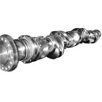 China 16PA4 Railway Forging Crankshaft 42CrMo4 Alloy Steel with 52-57 HRC Hardness and 70mm Journal Width for EMD Railroad Applications for sale