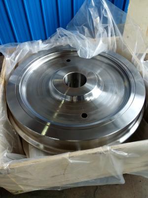 China Heavy Duty Crane Traveling Wheels Forging Parts for Mining Railway Systems - High-Strength Steel Construction for sale
