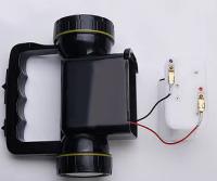 China 4 Colors Portable Signal Lamp Torch 3W LED Battery Powered for Railway Repair for sale