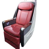 China Single Luxury VIP High Speed Railway Seat 180 Degree Recline with Adjustable Angle for sale