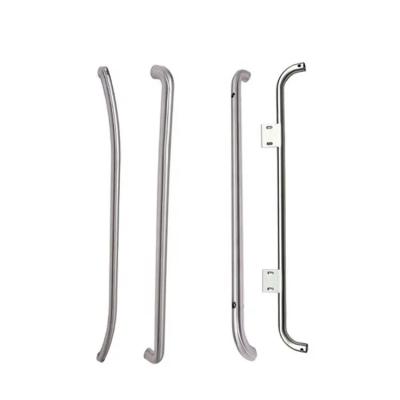 China Customized 304 Stainless Steel Welding Handrail Banister for Metro Railway 2m Length for sale