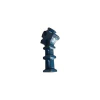 China Malleable Iron Cast-in Rail Shoulder for Concrete Ties with 400-500 MPa Tensile Strength and 130-230 HB Hardness for sale