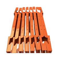 China Customized Lightweight Steel Railway Sleepers - 220mm to 300mm Width, 160mm to 300mm Thickness for Heavy-Duty Rail Support for sale