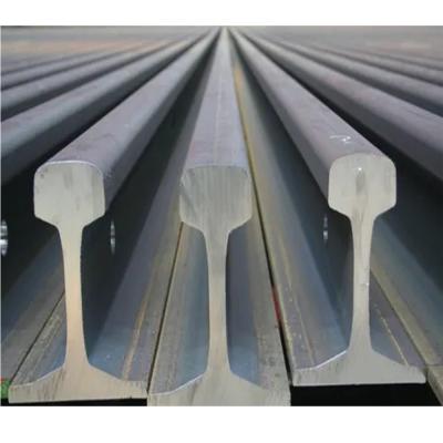 China UIC50/UIC54/UIC60 Steel Rail Track 12-25m Length High Strength Alloy Material for Railway Systems for sale