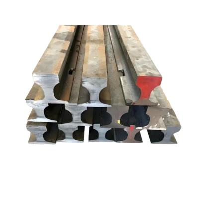 China ISCR Indian Railway Standard Steel Rail 29.8-118 kg/m in U71Mn Material for Heavy-Duty Track Systems for sale