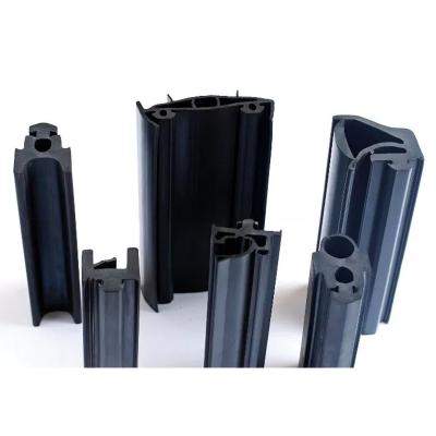 China Rail Vehicle Rubber Seal Co-extruded with Sponge and Steel Spine Temperature Range -55°C to 250°C for sale