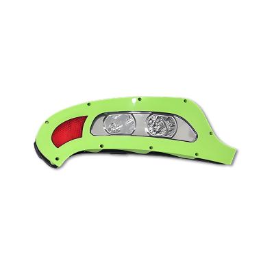 China Aluminum Frame Headlamp for Trains - 45W LED Lighting with IP66 Rating and EN45545-2 Fire Protection for sale