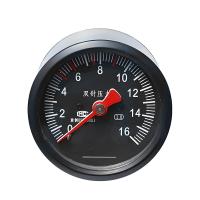 China Train Locomotive Dual-needle Pressure Gauge HTS-80Z-1 0-1600 kPa DC 24V for sale