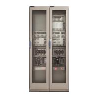 China HTJZ-A1/A2 Railway Axle Counting Host Metal Cabinet 2250mm x 600mm x 800mm for 31 Track Sections for sale