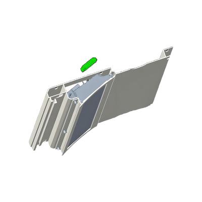 China HT190 Railway Vehicle Saloon Light with Ceiling Panel for Singapore Metro for sale