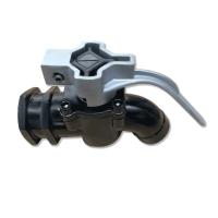 China Cast Iron Brake Angle Cock Rc1 1/4 Thread for Railway Air Brake System - 1.1 MPa Working Pressure for sale