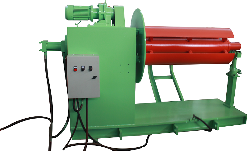 Hydraulic decoiler