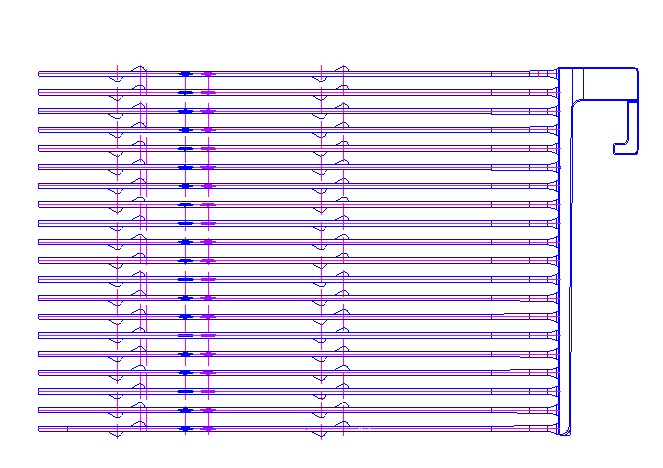 die cast battery positive PB spine grid