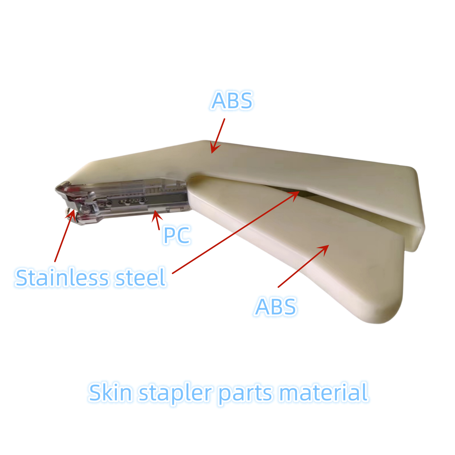Skin stapler parts material Skin stapler parts material