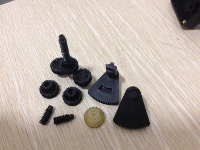 China Bevel gear, Straing gear plastic injection mould (Auto Headlight adjustment gear box) for sale