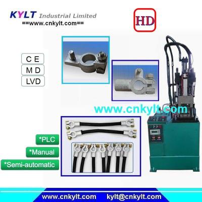 China PLC semi-automatic PB injection machine for Lead acid battery bolt terminal for sale