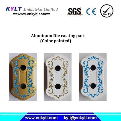 China Mulit Colors Painted Aluminum Alloy Casting Part for sale