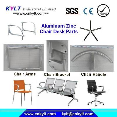 China Aluminum Alloy Injection Moulding Chair Arms Parts for sale