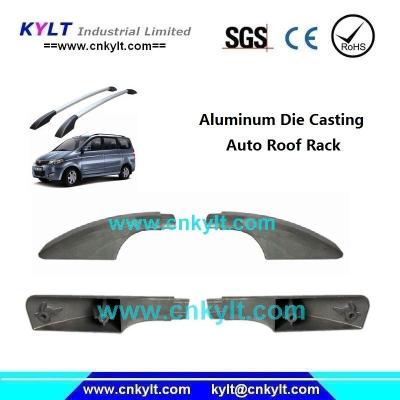 China OEM Aluminum Automobile Roof Rack Parts by die casting for SUV for sale