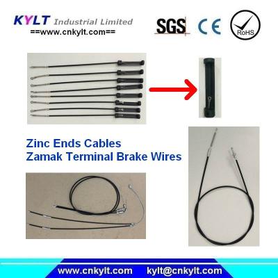 China Hand brake zn/zamak end wire die casting machine for sale