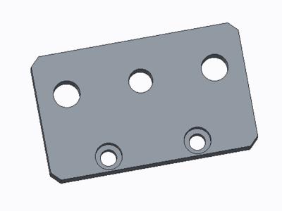 China Aluminum CNC milled connector part OEM making service for sale